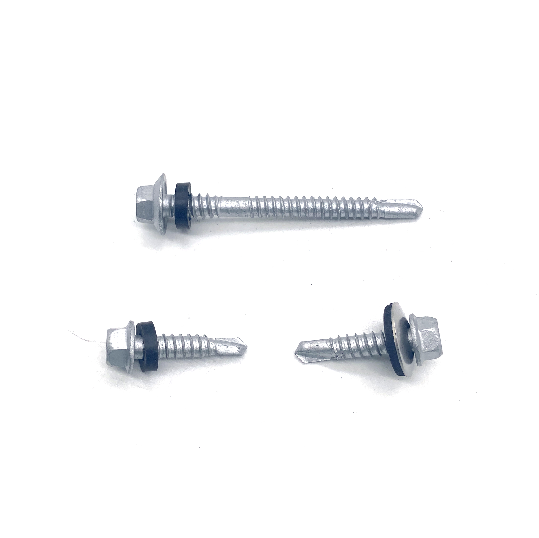 Hex Flange Head Ruspert Self Drilling Bi-metal Screw with EPDM Washer - Buy SS Hex Screw, SS304 ...