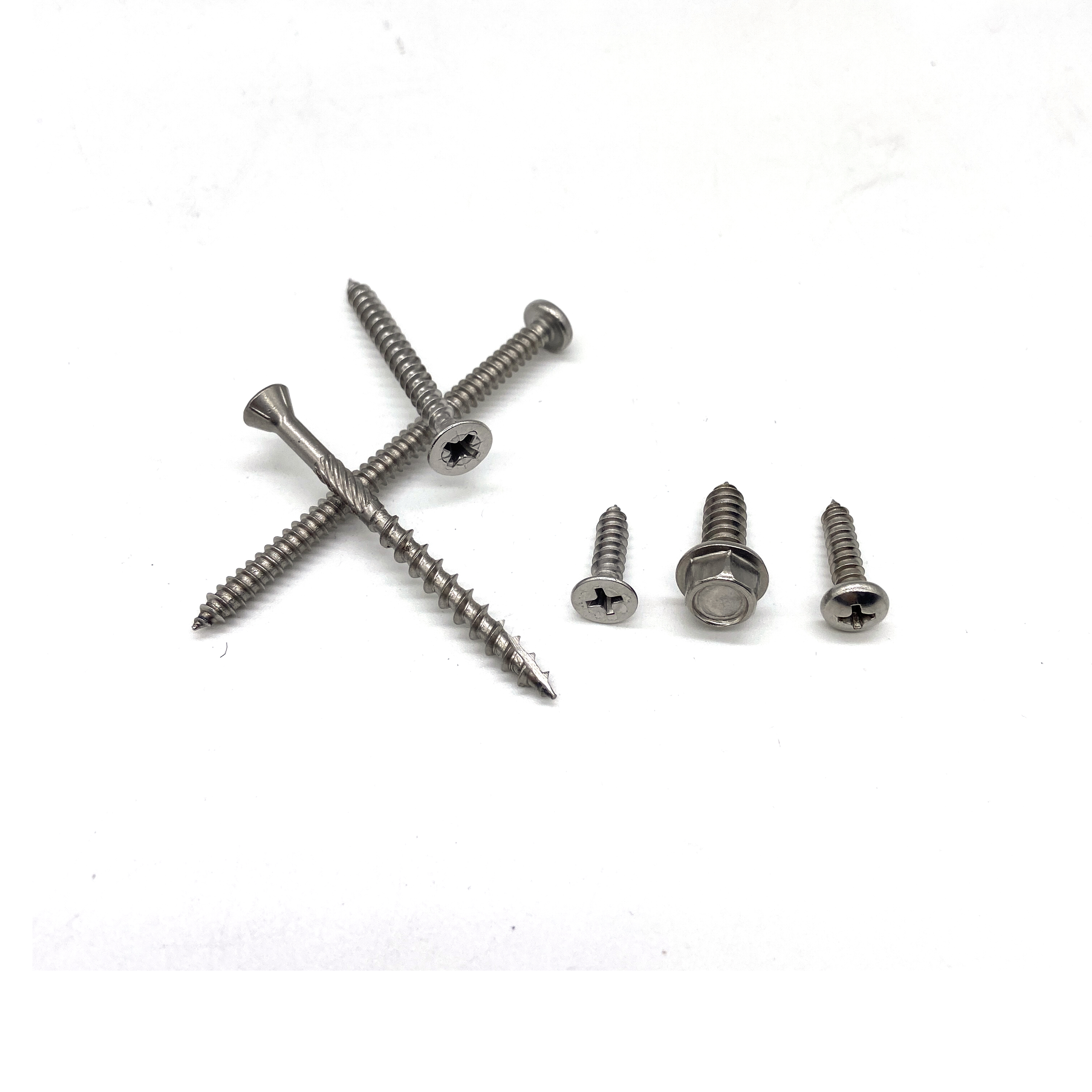 Stainless Steel 304 316 Countersunk Chipboard Steel M3 Fully Threaded ...