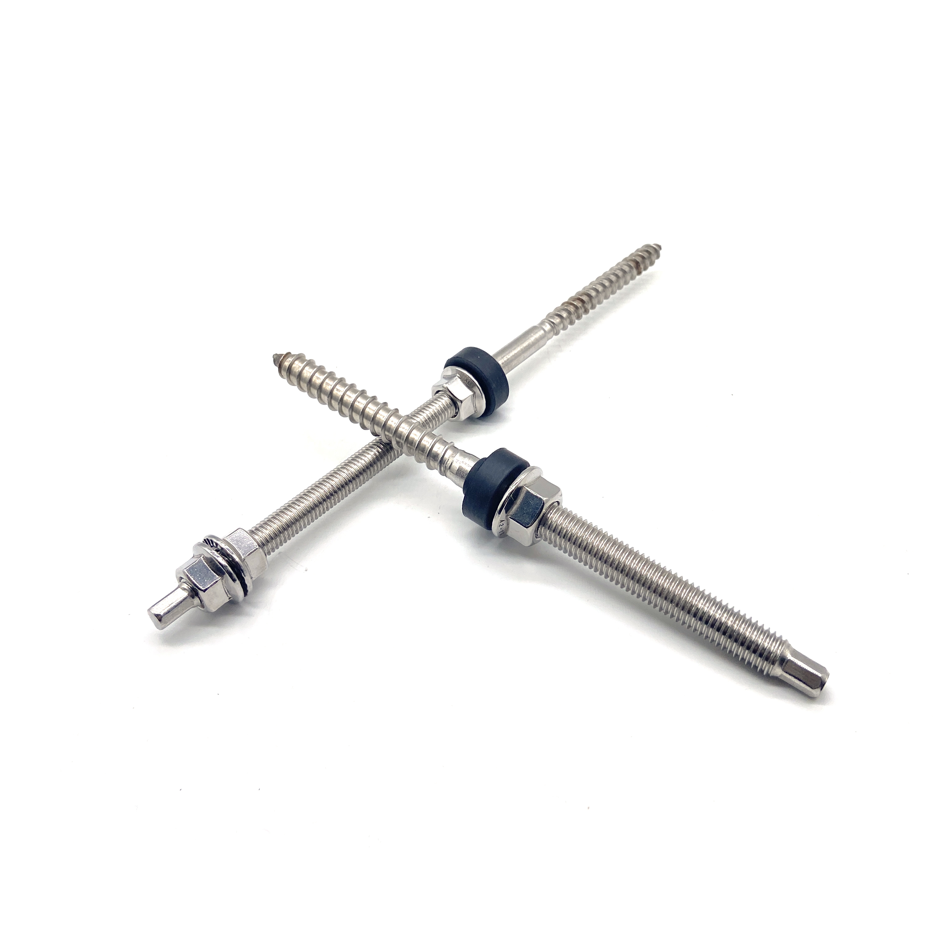 Stainless Steel Double Head Thread Tin Roof M10 Hanger Bolt for Wood ...