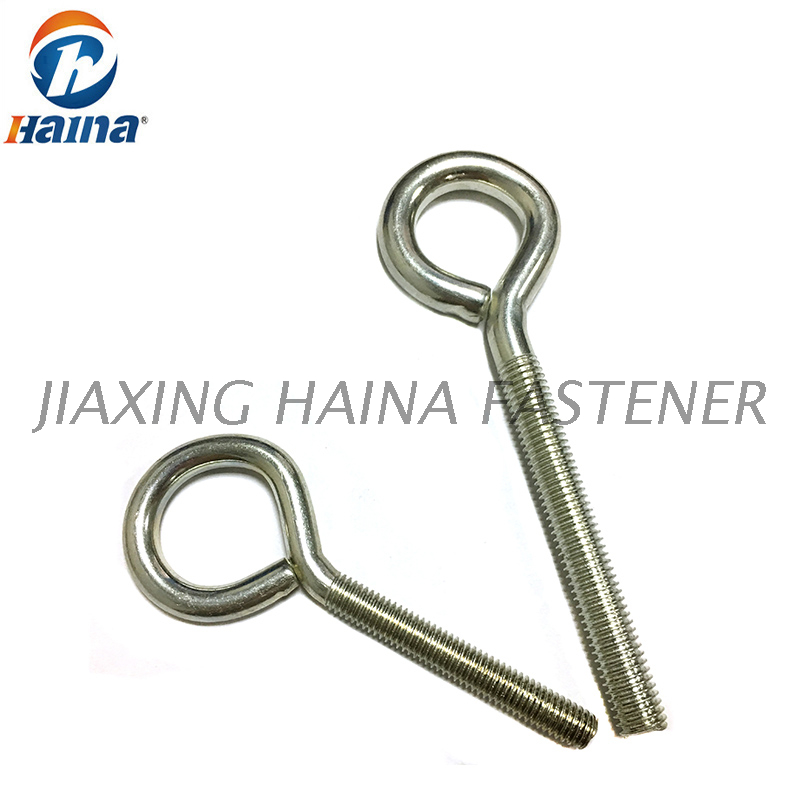 M6 M8 M10 Stainless Steel Machine Lag Eye Screws Eye Hooks - Buy Eye ...