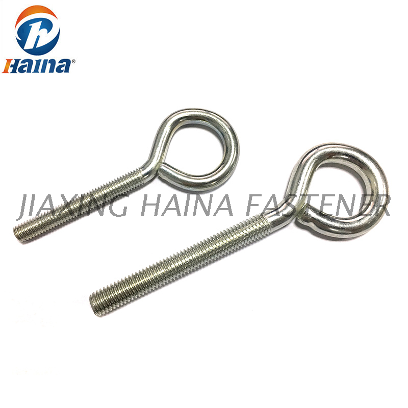 M8 Carbon Steel Zinc Plate Weld Eye Hook Screw - Buy Eye Screw, Eye ...