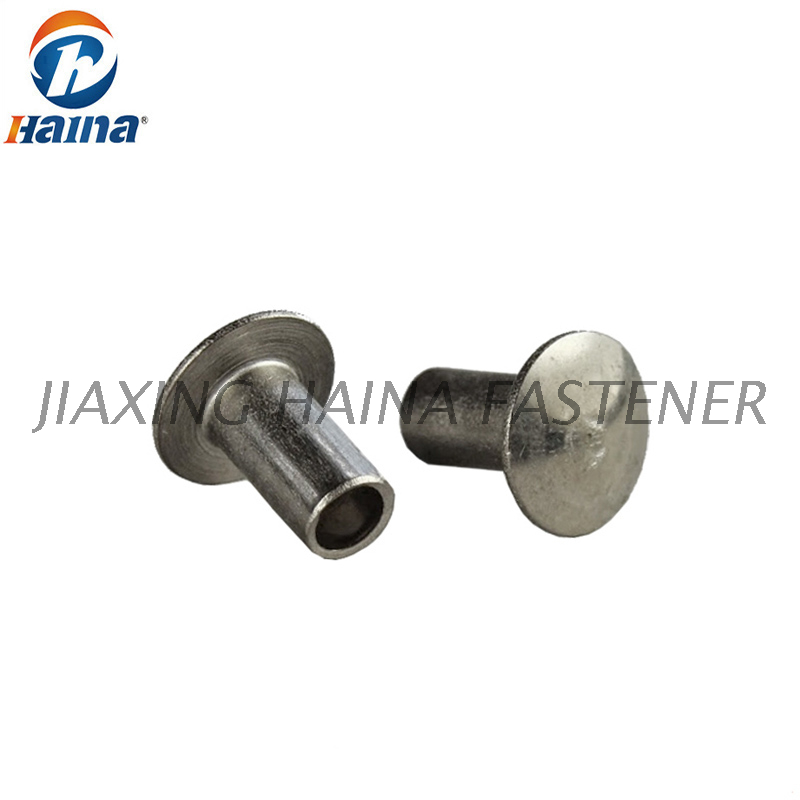 Stainless Steel Flat Head Semi-Tubular Rivets for Furniture - Buy Semi ...